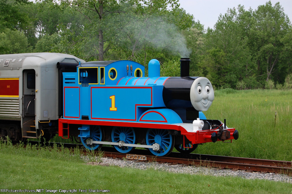 Thomas steams toward Vaughn Rd.